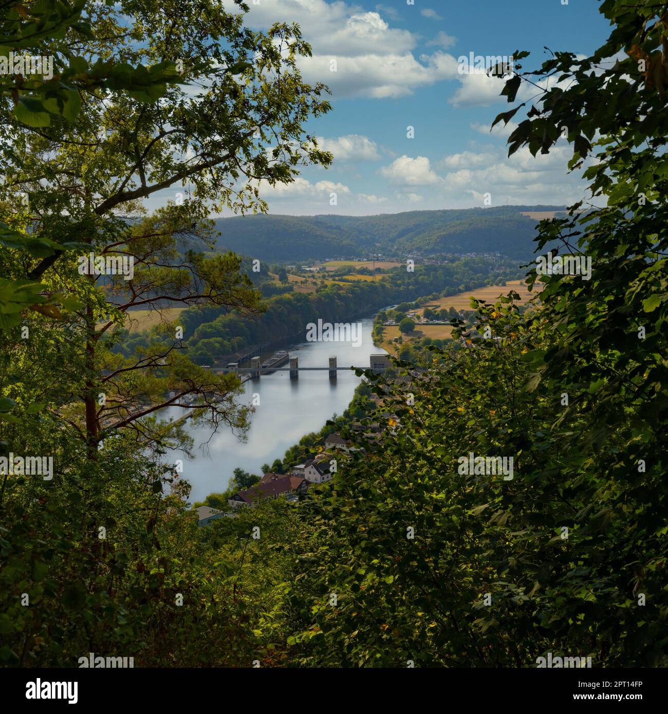 Neckar cycle path hi-res stock photography and images - Alamy