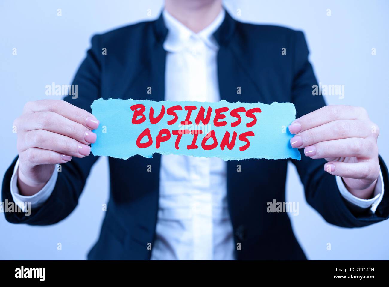 Conceptual display Business Options, Business approach one thing that ...