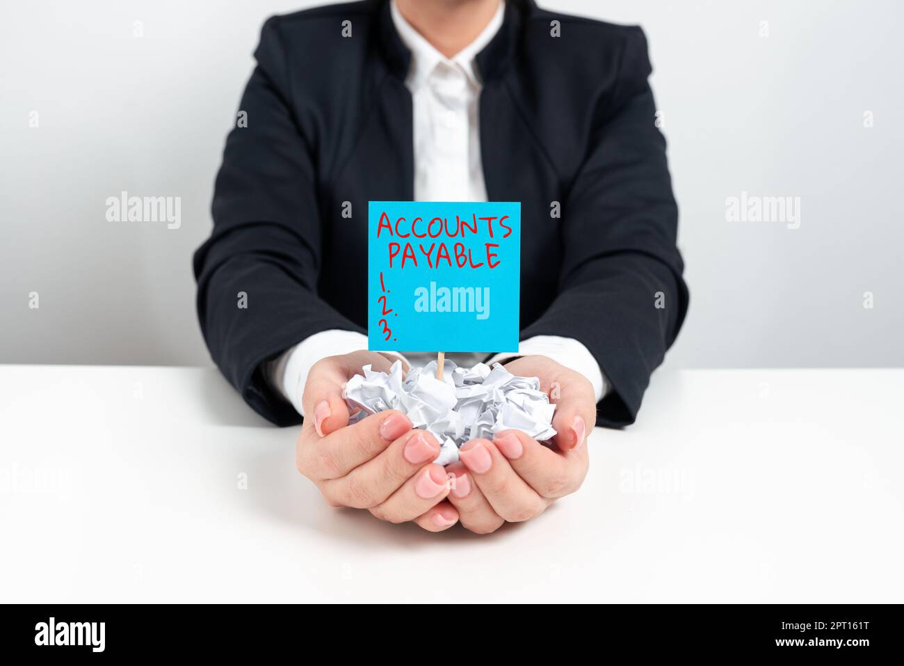 Inspiration showing sign Accounts Payable, Business showcase money owed ...