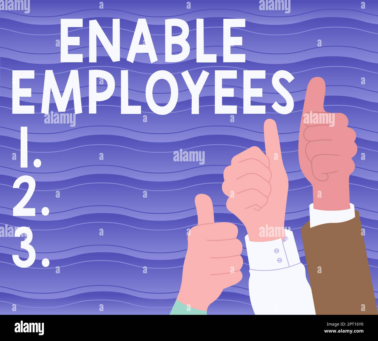 Writing displaying text Enable Employees, Business approach giving ... Writing displaying text Enable Employees, Business approach giving ...