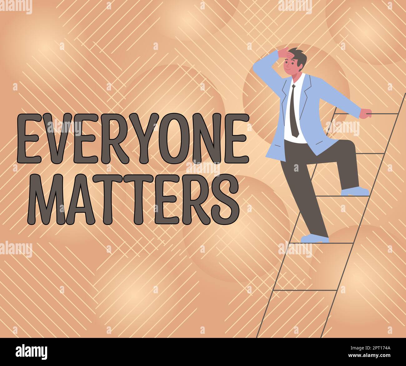 Hand writing sign Everyone Matters, Word Written on everything that ...