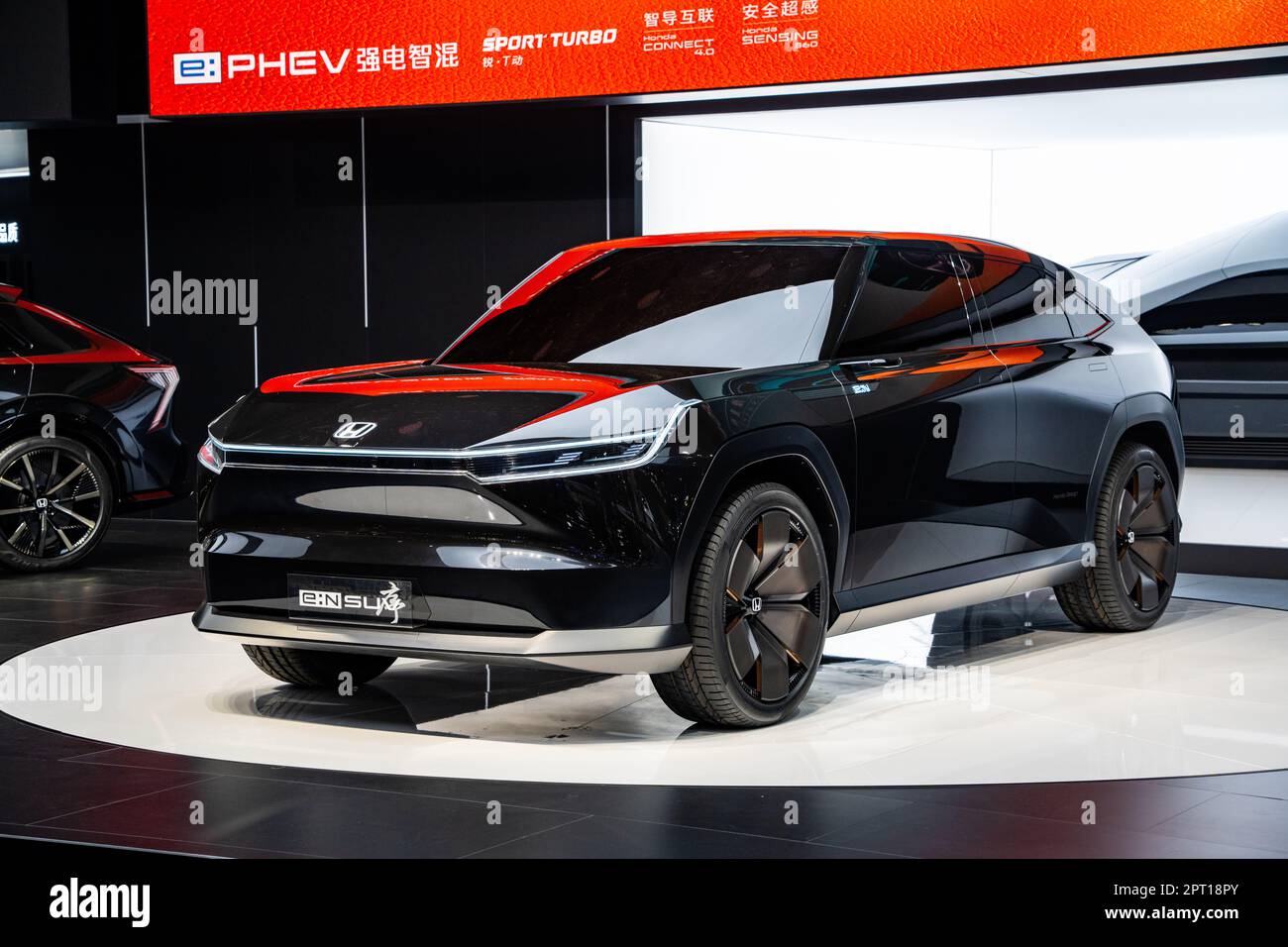 Honda e:N SUV序 (xu) concept EV on display at the 2023 Shanghai Auto Show Stock Photo - Alamy