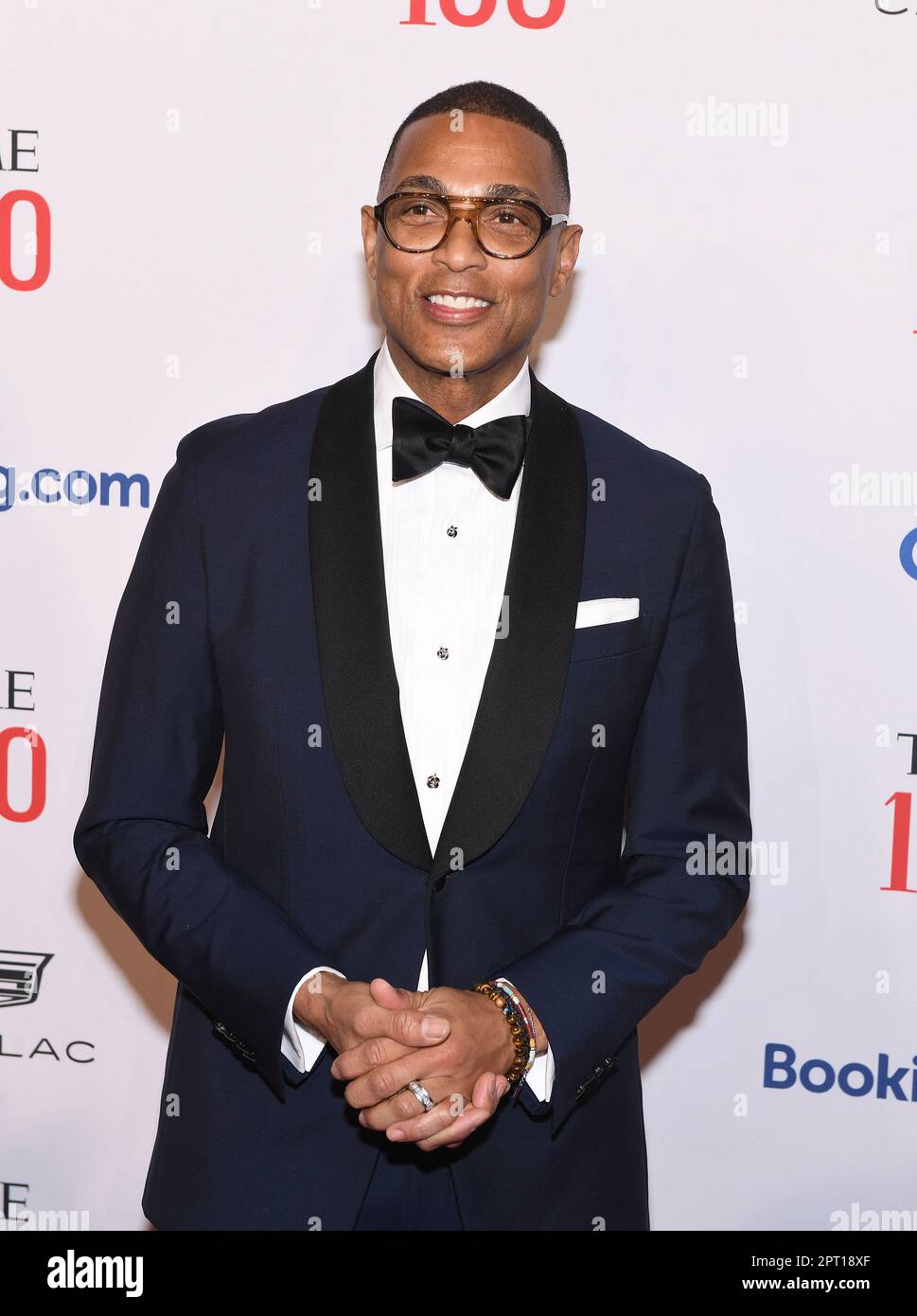 New York, USA. 26th Apr, 2023. Don Lemon attends the 2023 Time100 Gala ...