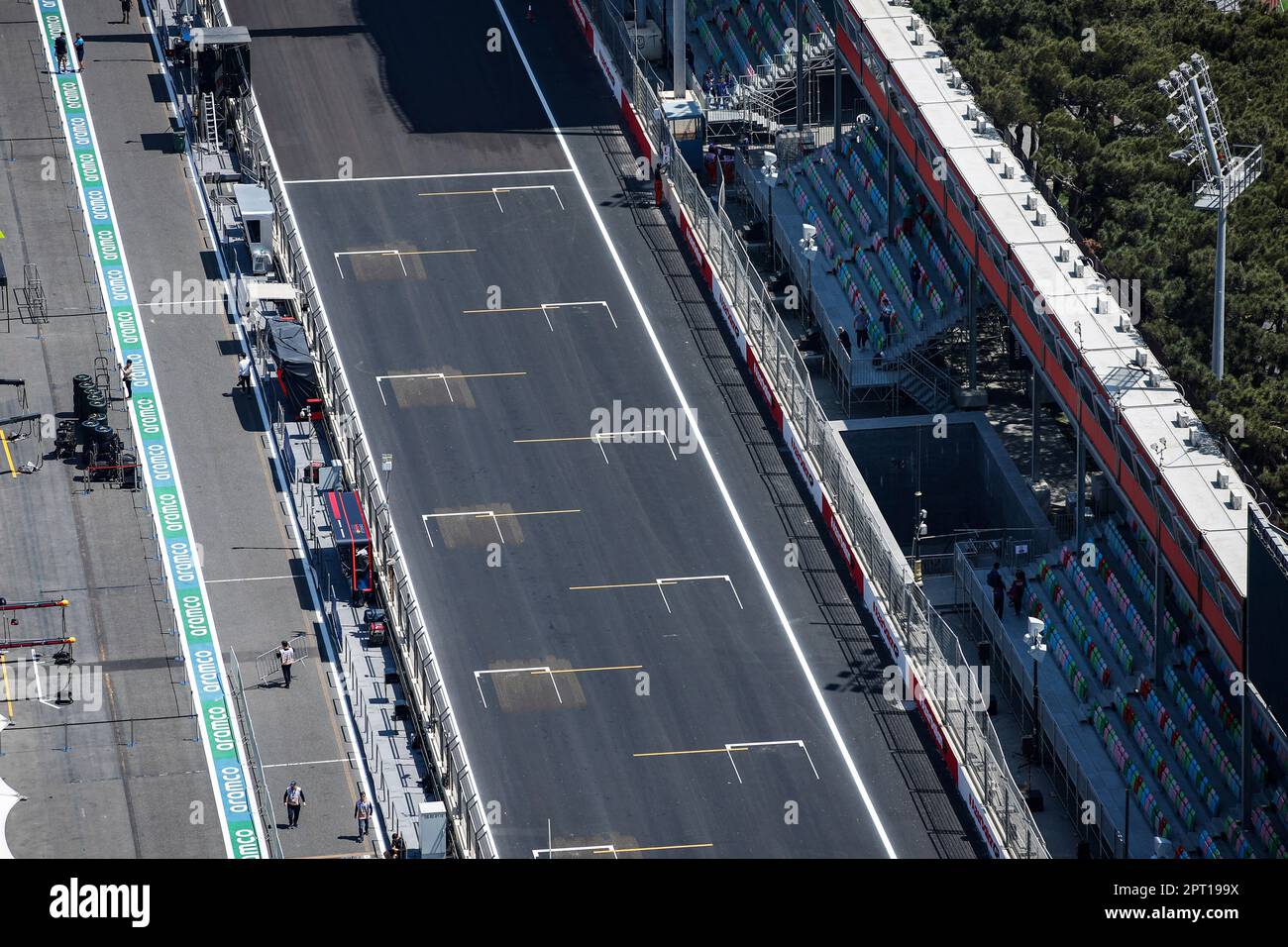 Baku, Azerbaijan. 27th Apr, 2023. Track impression, F1 Grand Prix of ...