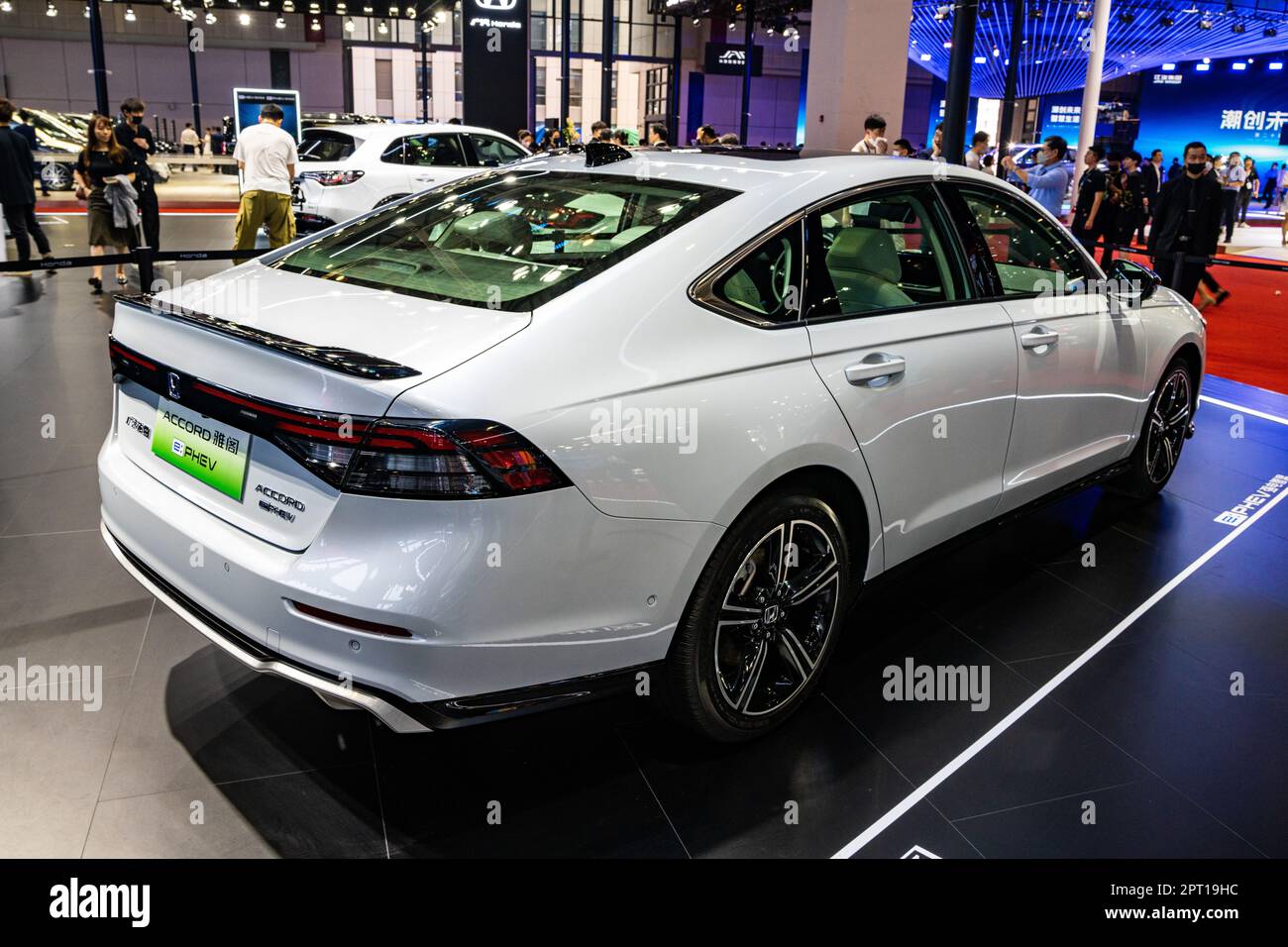 GAC Honda Accord PHEV car on display at the 2023 Shanghai Auto Show ...
