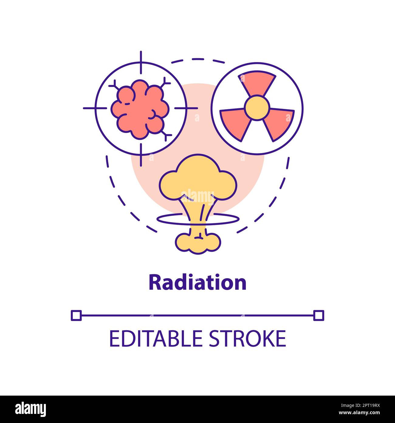 Nuclear fission infographic hi-res stock photography and images - Alamy