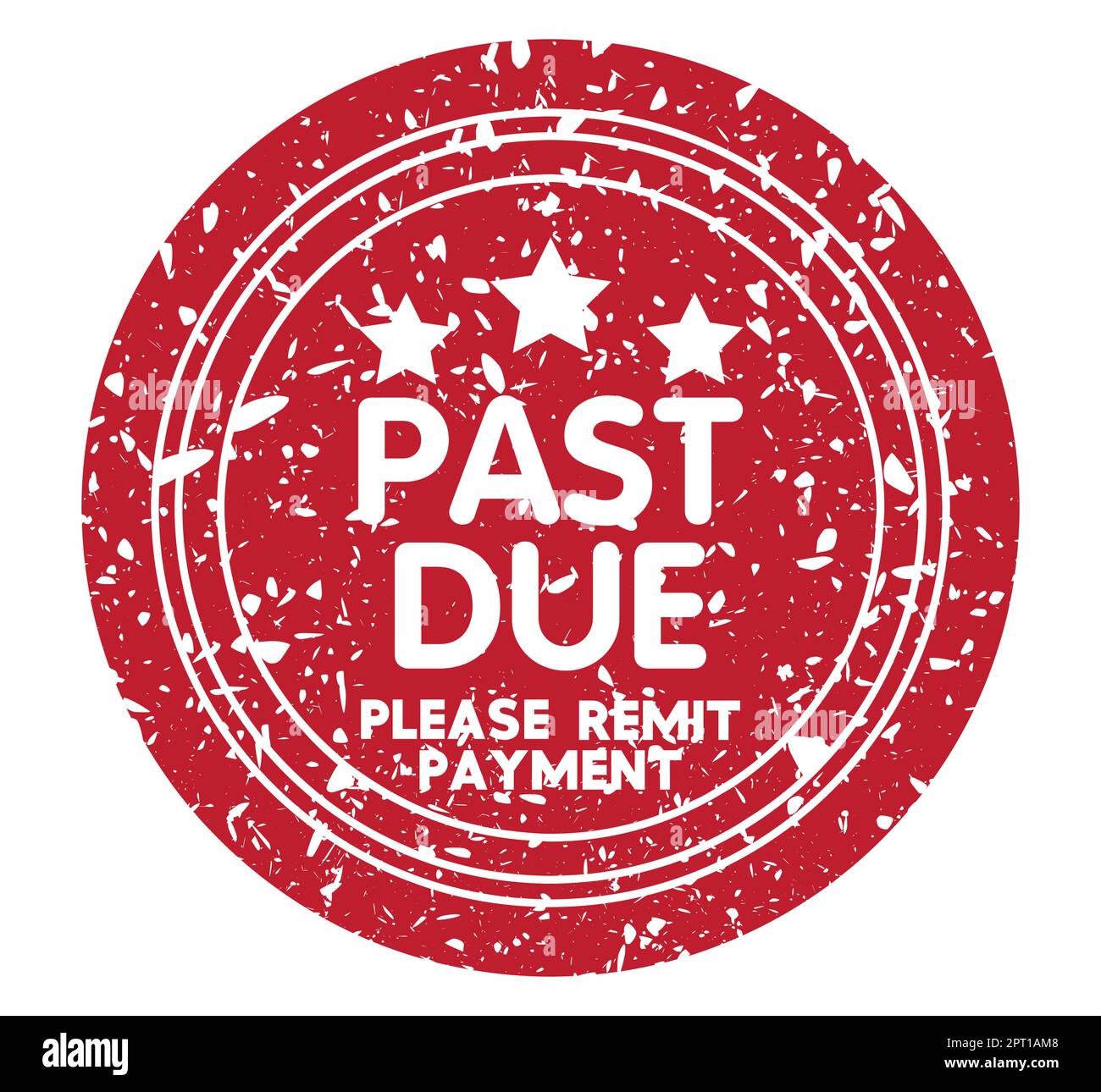 Overdue payment Stock Vector Images - Alamy