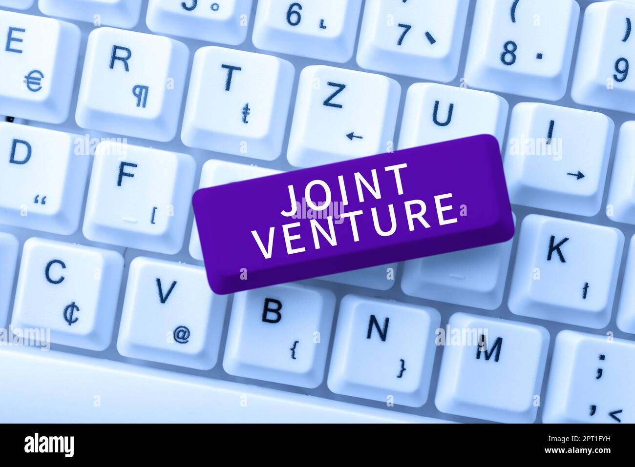 Hand writing sign Joint Venture, Business overview Collaboration ...