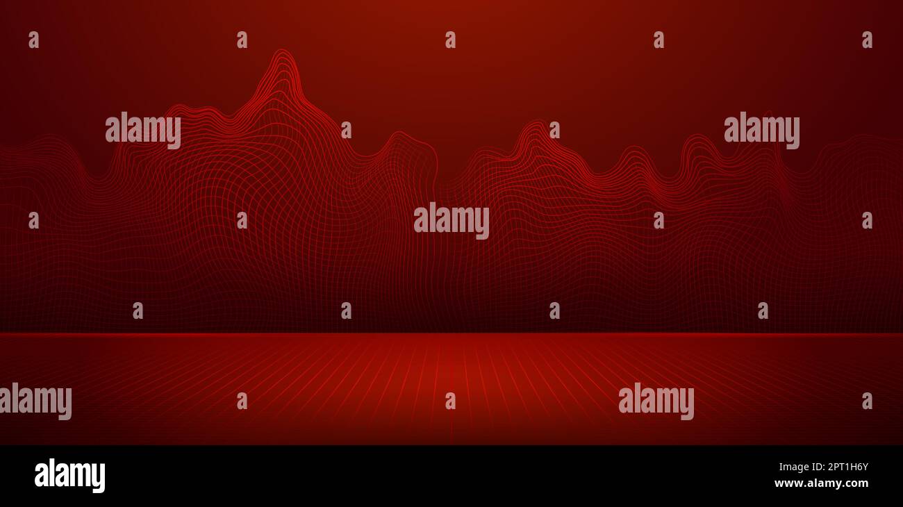 Topografi Data Red Background Stock Vector Image & Art - Alamy