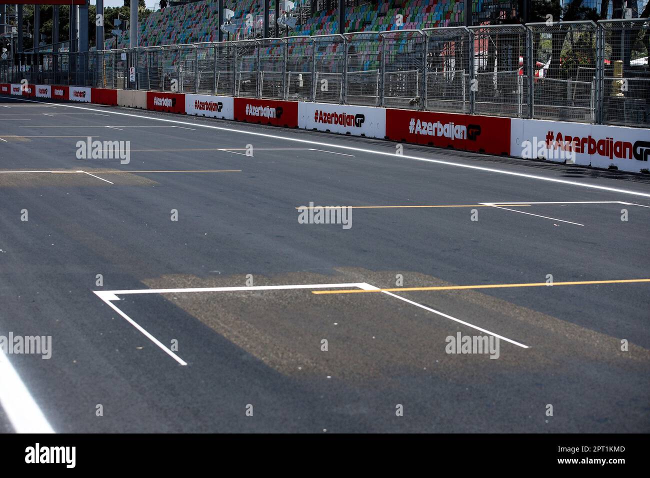 Baku, Azerbaijan. 27th Apr, 2023. Track impression, F1 Grand Prix of ...