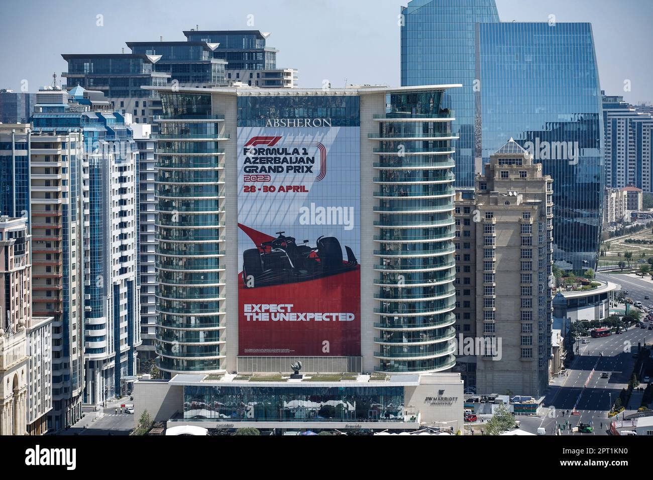 Baku, Azerbaijan. 27th Apr, 2023. Track impression, F1 Grand Prix of ...