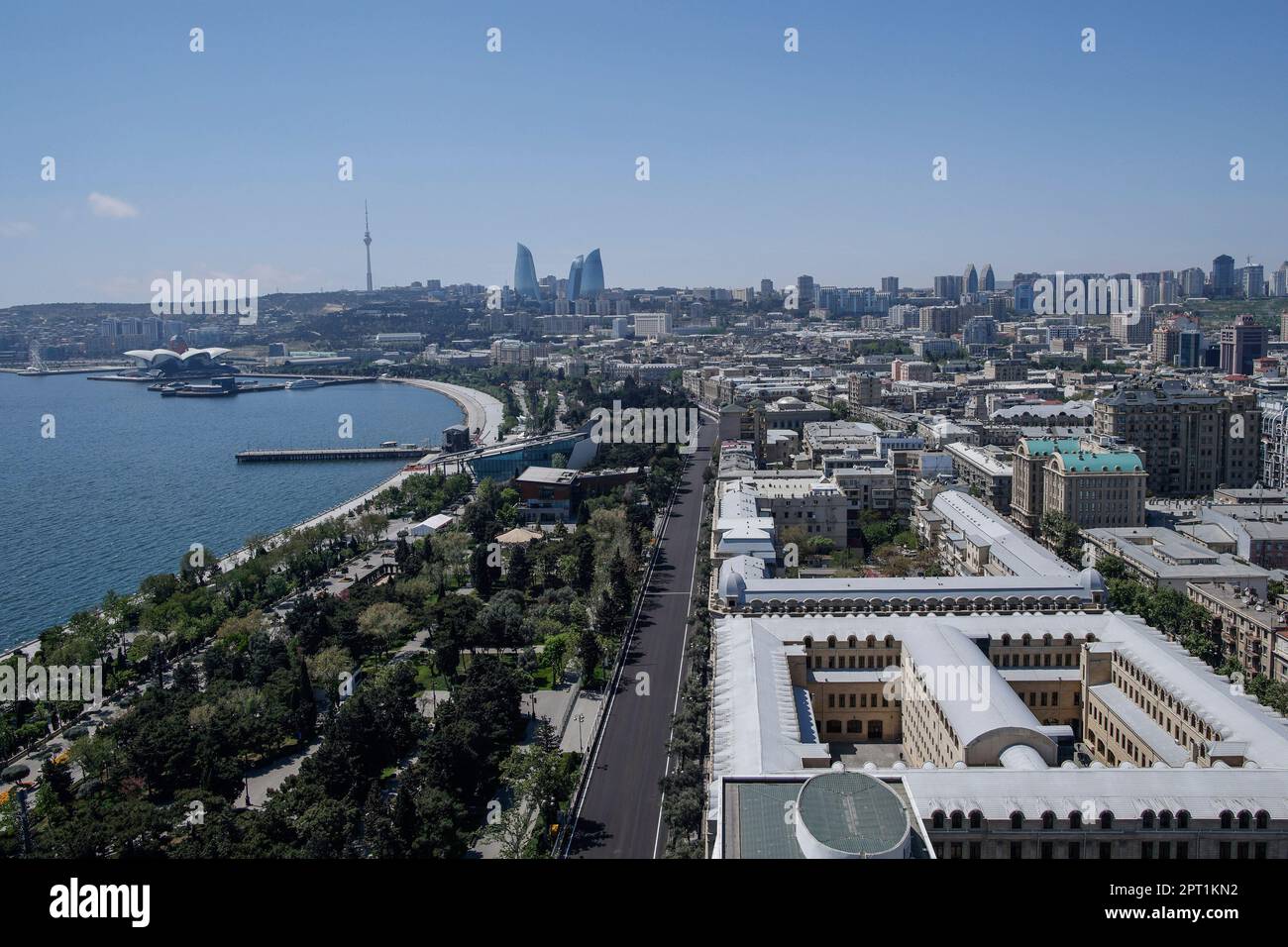 Baku, Azerbaijan. 27th Apr, 2023. Track impression, F1 Grand Prix of ...