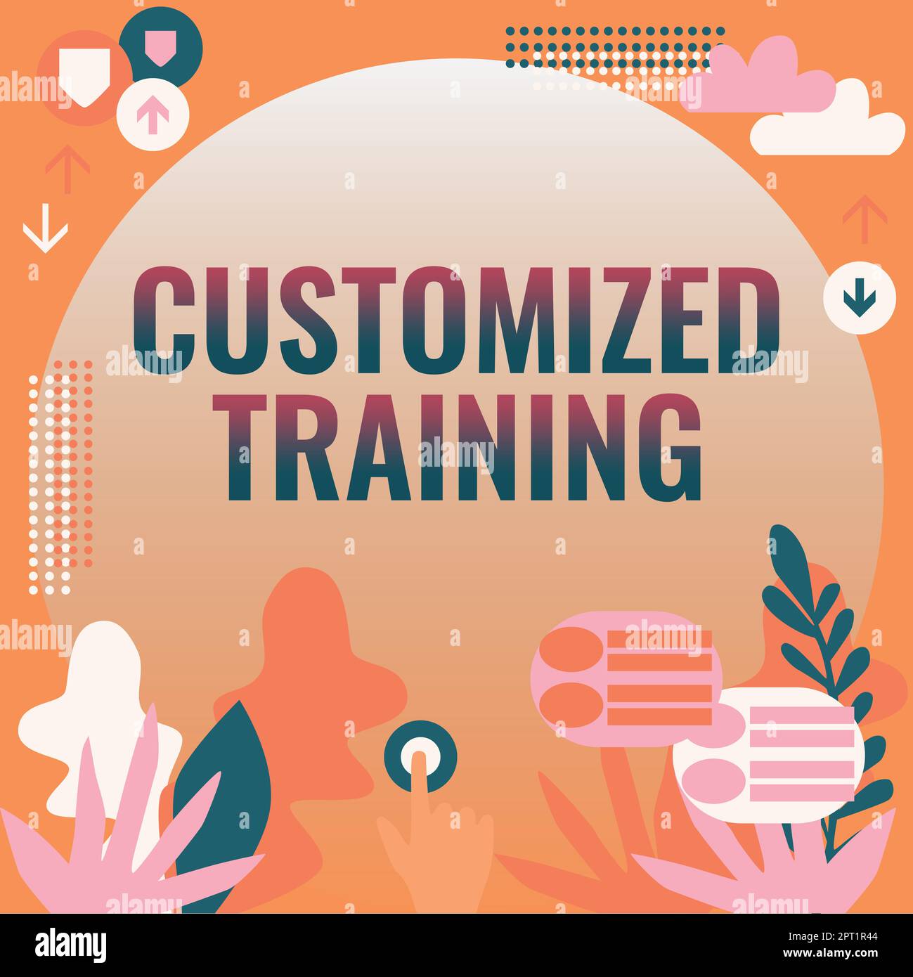 Text caption presenting Customized TrainingDesigned to Meet Special ...
