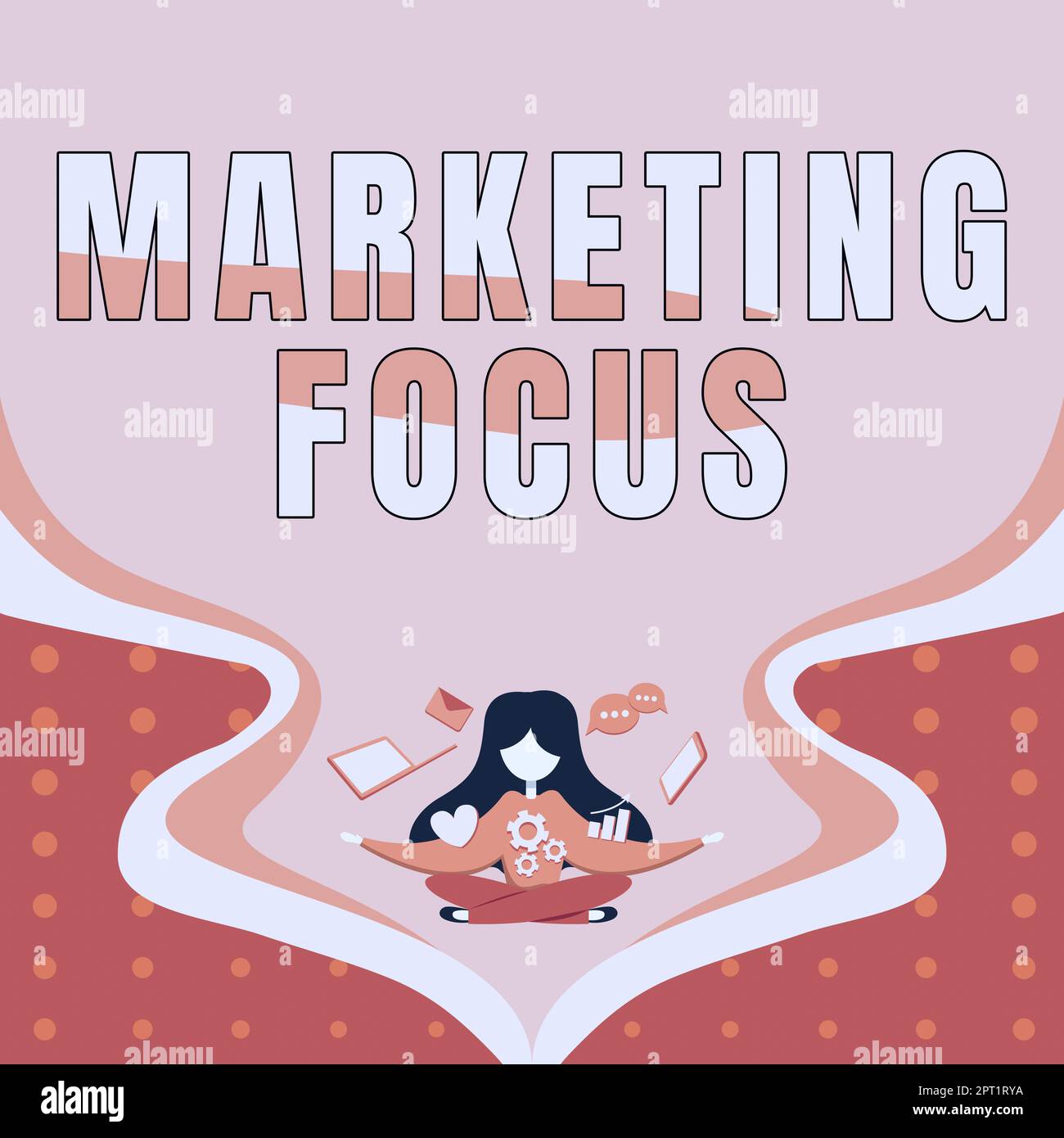 Hand writing sign Marketing Focusunderstanding your customers and thier ...