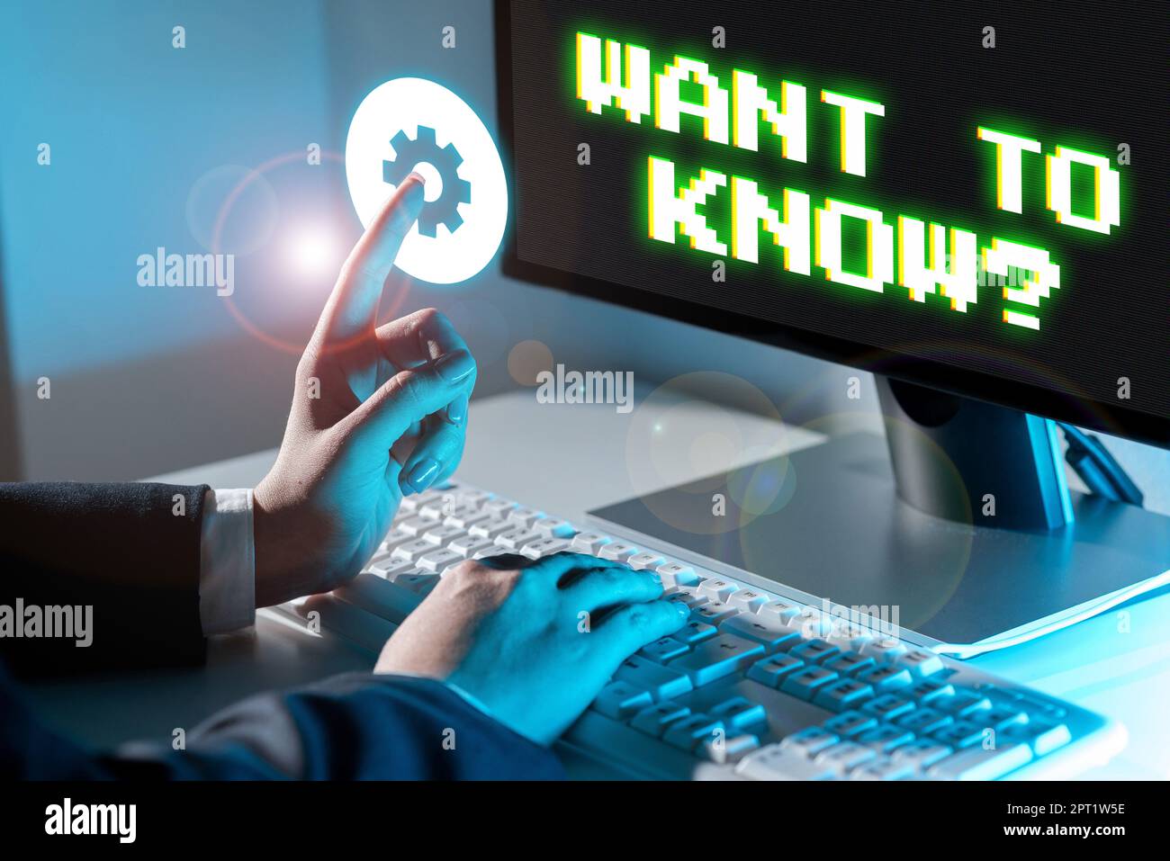 Writing displaying text Want To Know Question, Conceptual photo Request ...