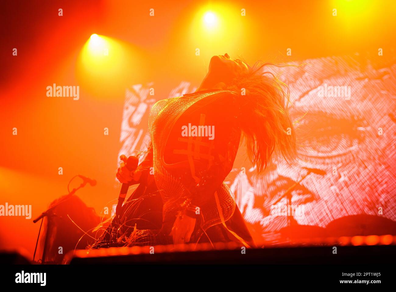 Tilburg, Netherlands. 20th, April 2023. The American vocalist and ...