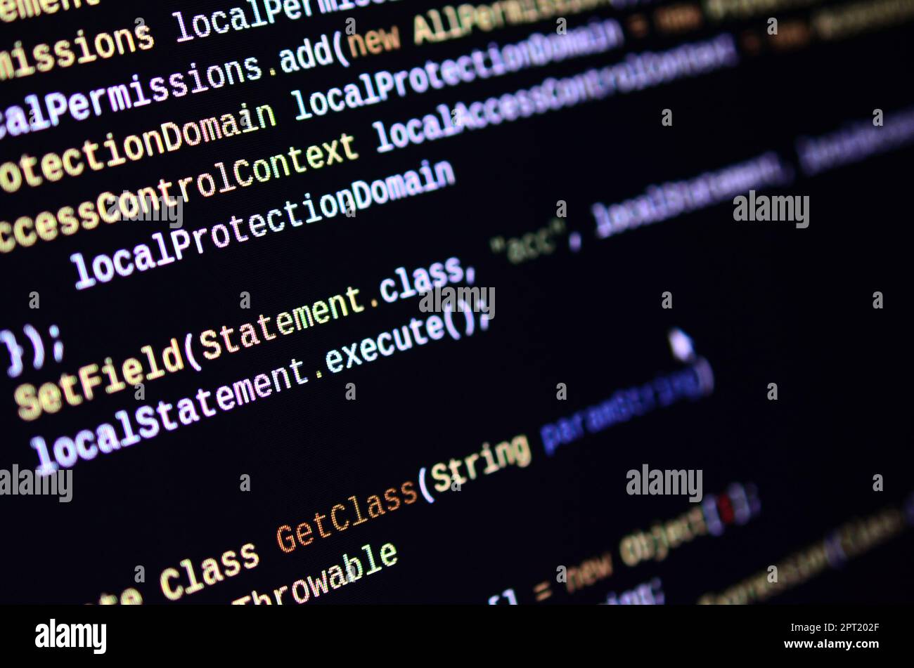 Programming source code programmers hi-res stock photography and images - Alamy
