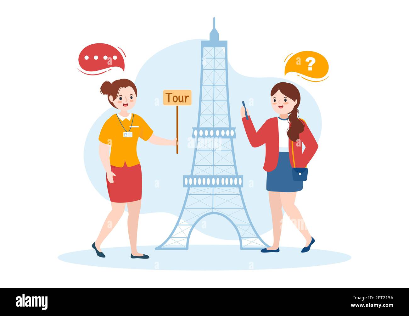 Travel Guide and Tour with Showing Interesting Places to Group of ...