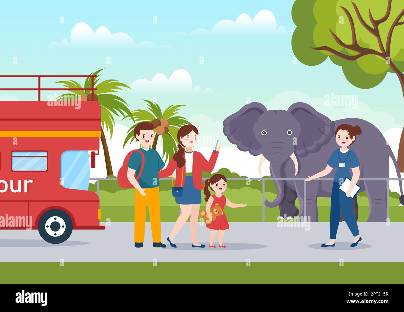 Travel Guide and Tour with Showing Interesting Places to Kids or ...