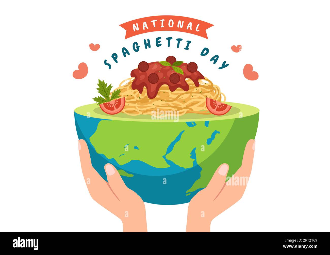 National Spaghetti Day on 4th January with a Plate of Italian Noodles ...
