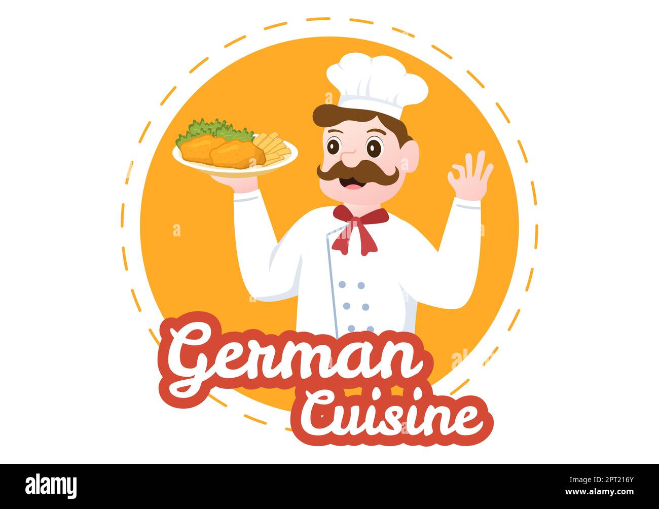 German Food Restaurant with Collection of Delicious Cuisine Traditional ...