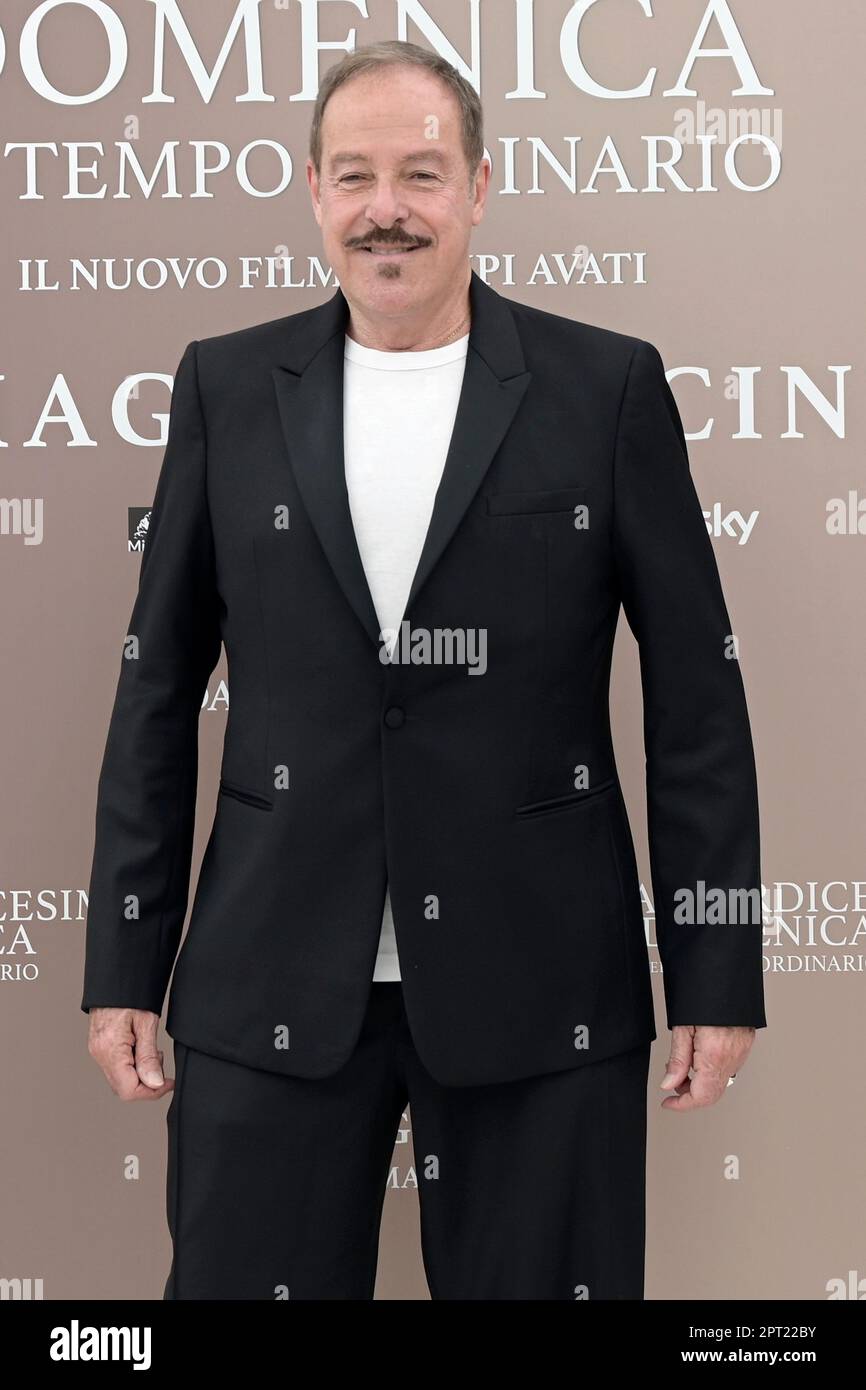 Rom, Italien. 27th Apr, 2023. Massimo Lopez beim Photocall zum Kinofilm ...