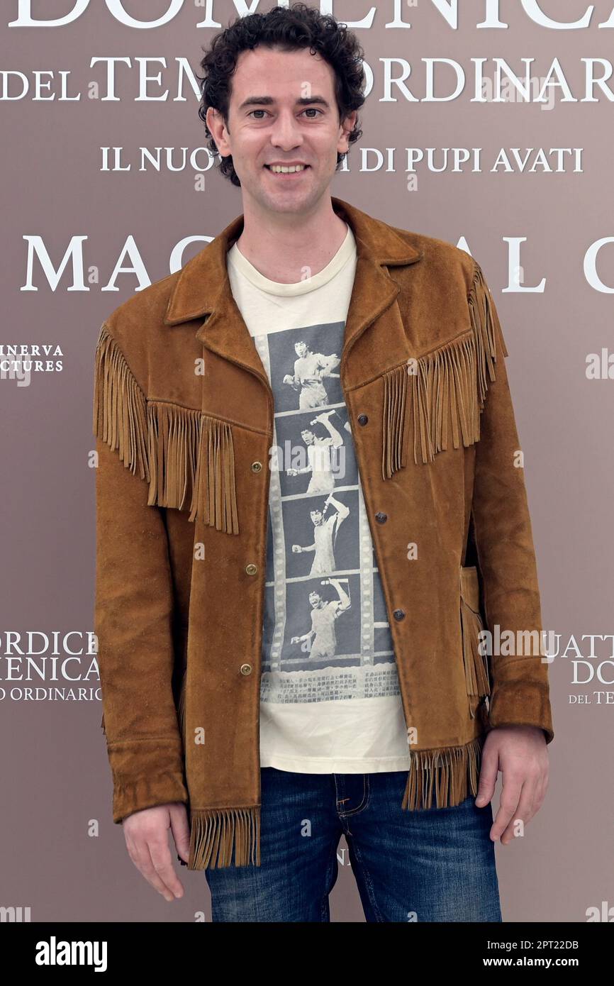 Rom, Italien. 27th Apr, 2023. Nick Russo beim Photocall zum Kinofilm 'La quattordicesima ...