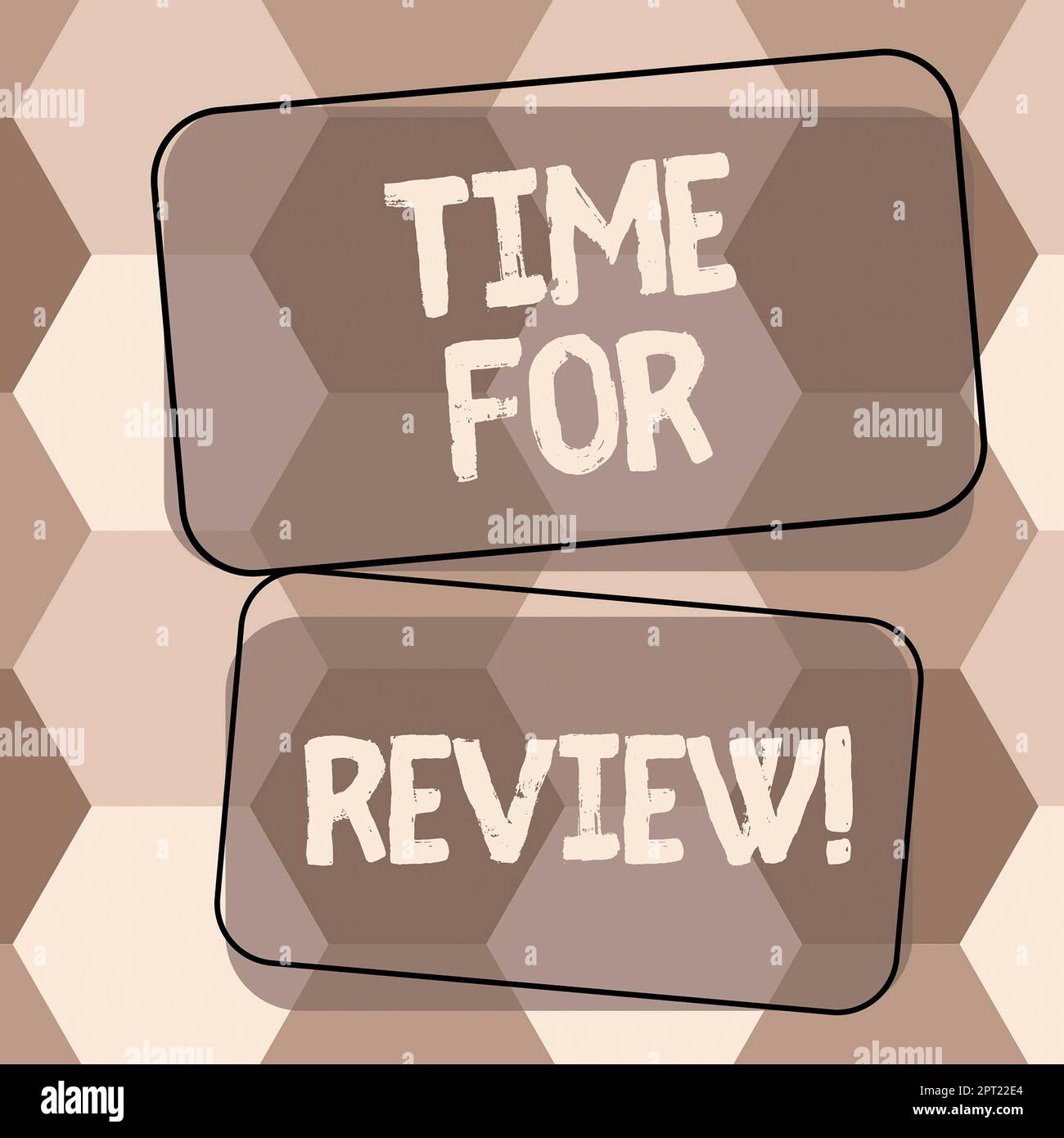 Conceptual caption Time For Review, Business showcase a formal ...