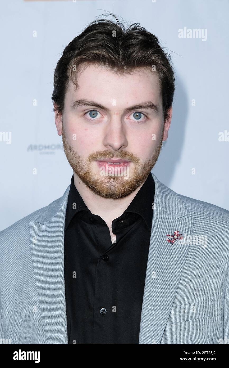 Myles Feerick photographed attending The 17th Oscar Wilde Awards at Bad ...