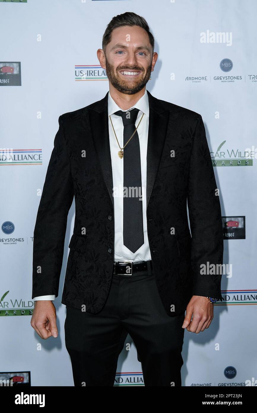 Nick McCarthy photographed attending The 17th Oscar Wilde Awards at Bad ...