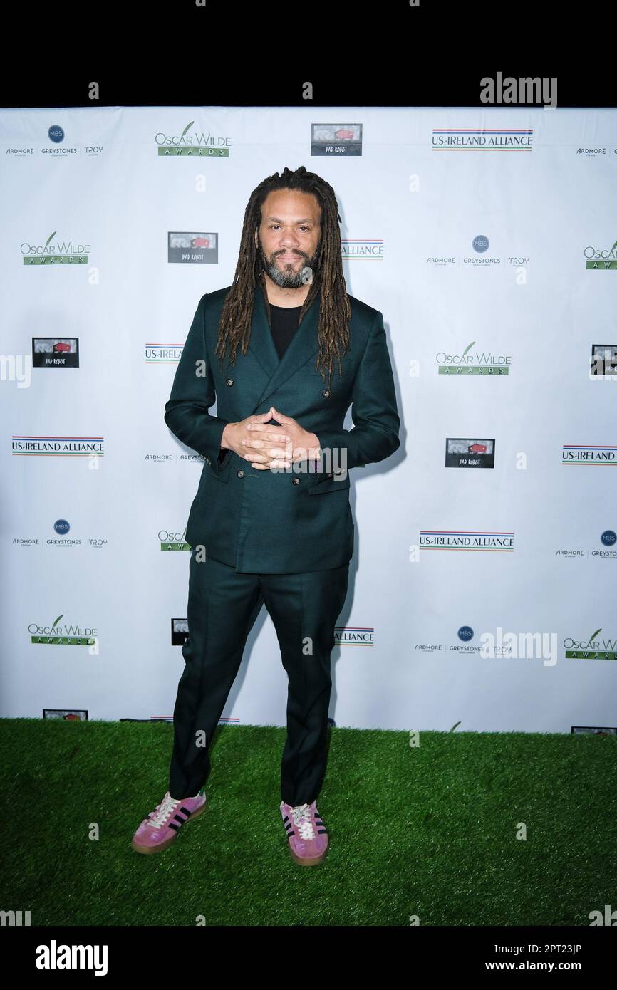 Franklin Leonard photographed attending The 17th Oscar Wilde Awards at ...