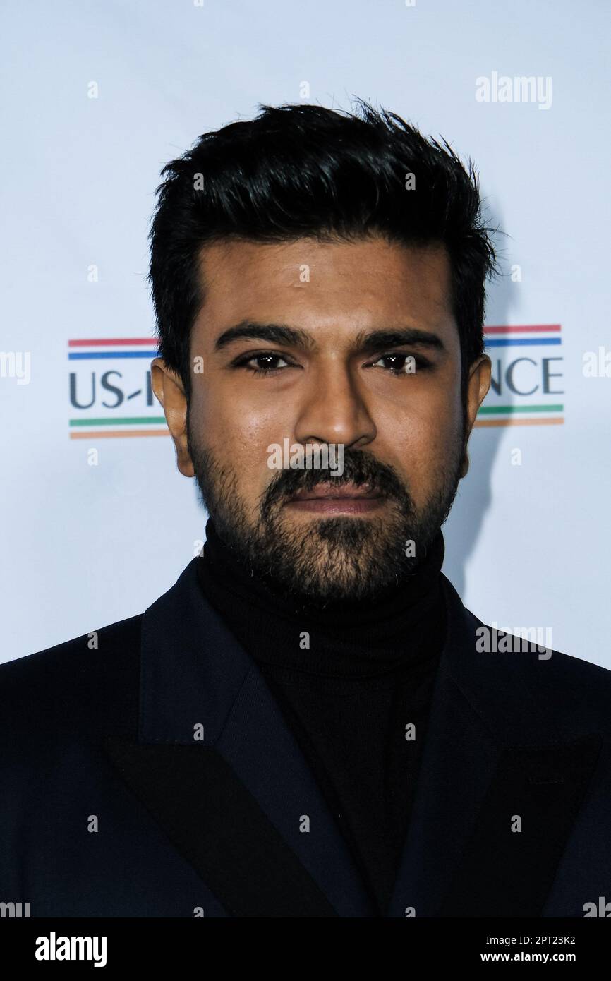 Ram Charan Teja photographed attending The 17th Oscar Wilde Awards at ...