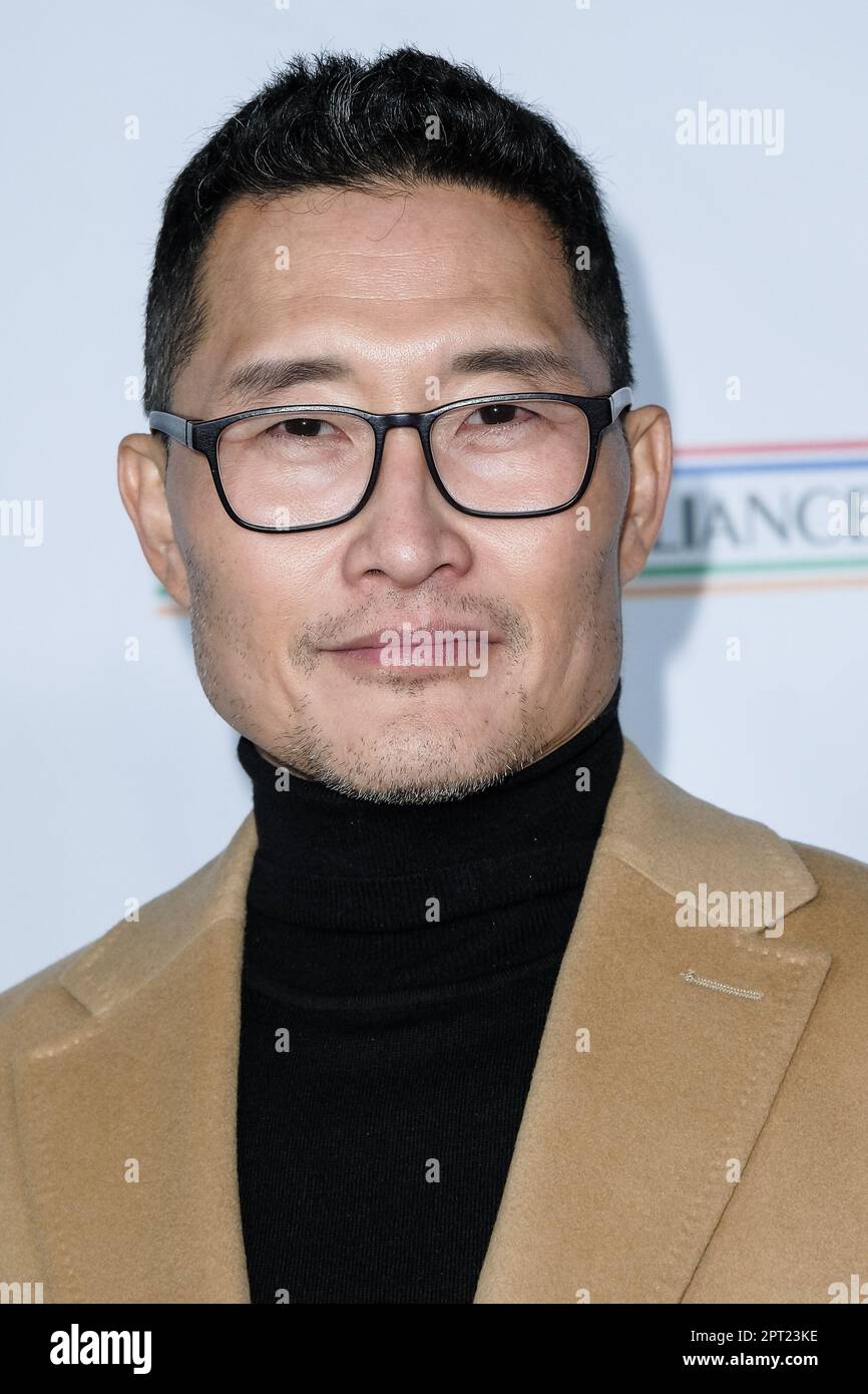 Daniel Dae Kim Photographed Attending The 17th Oscar Wilde Awards At