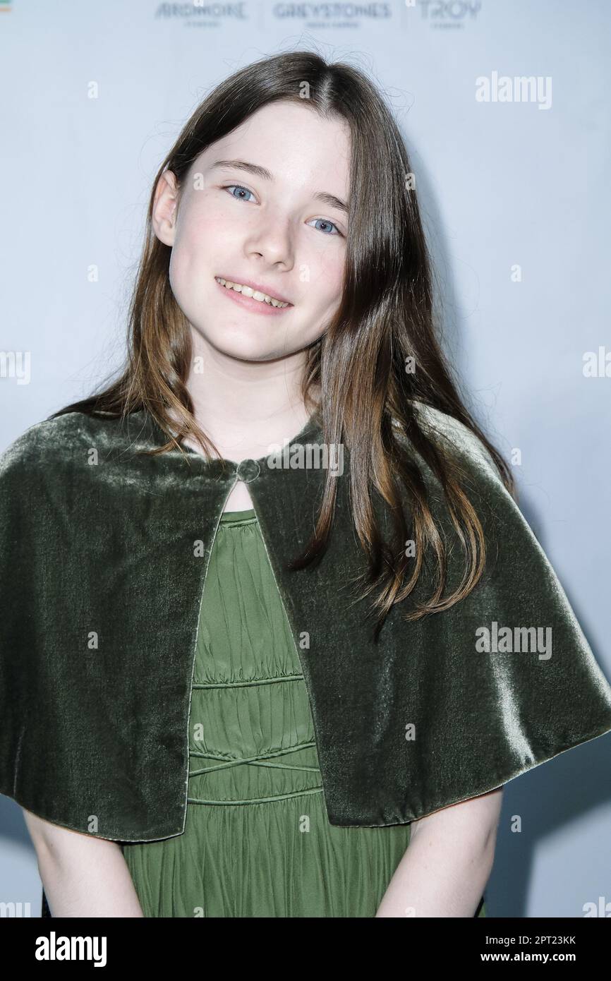 Catherine Clinch photographed attending The 17th Oscar Wilde Awards at ...