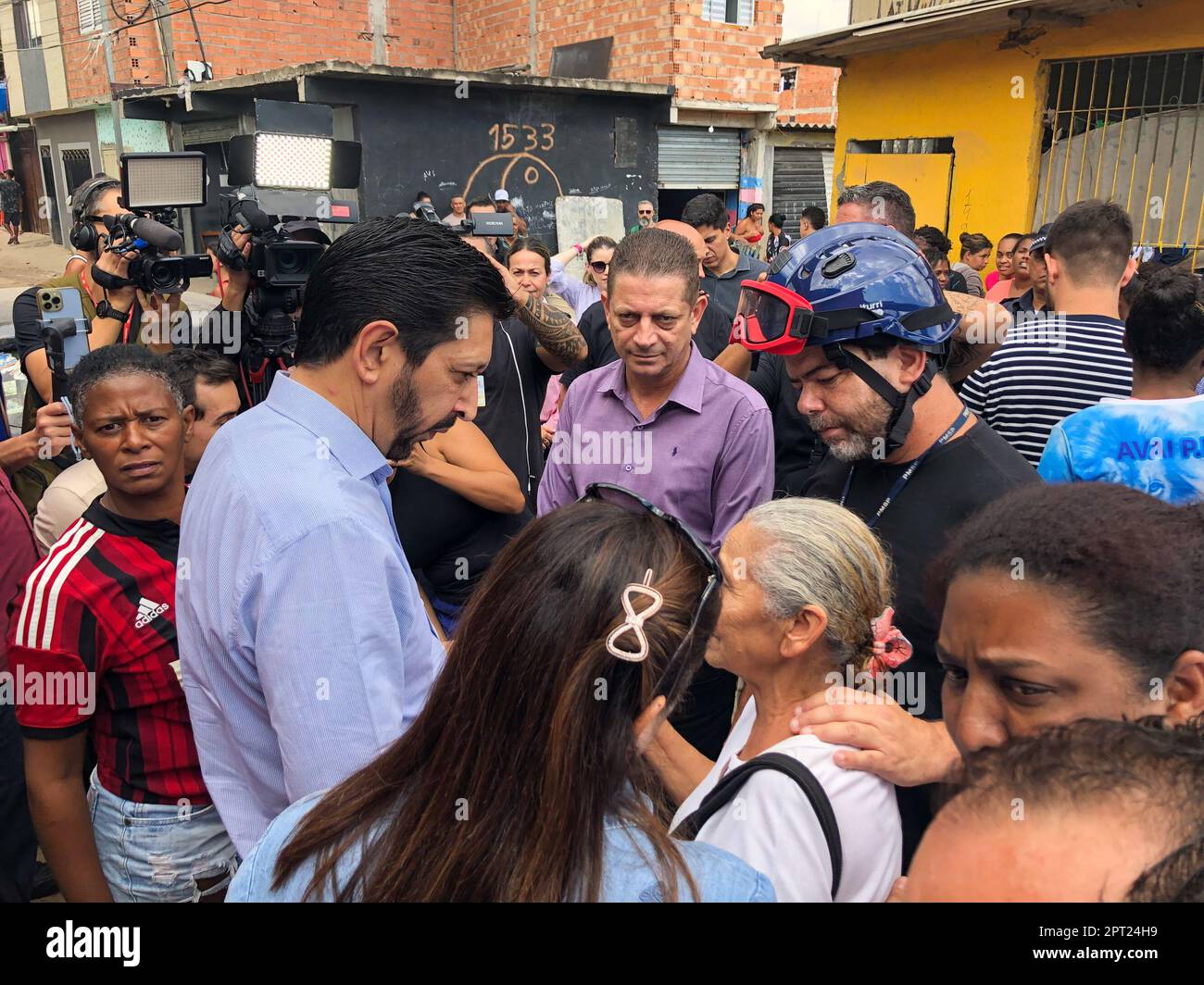 Sao Paulo, Sao Paulo, Brasil. 27th Apr, 2023. (INT) The Mayor of the ...