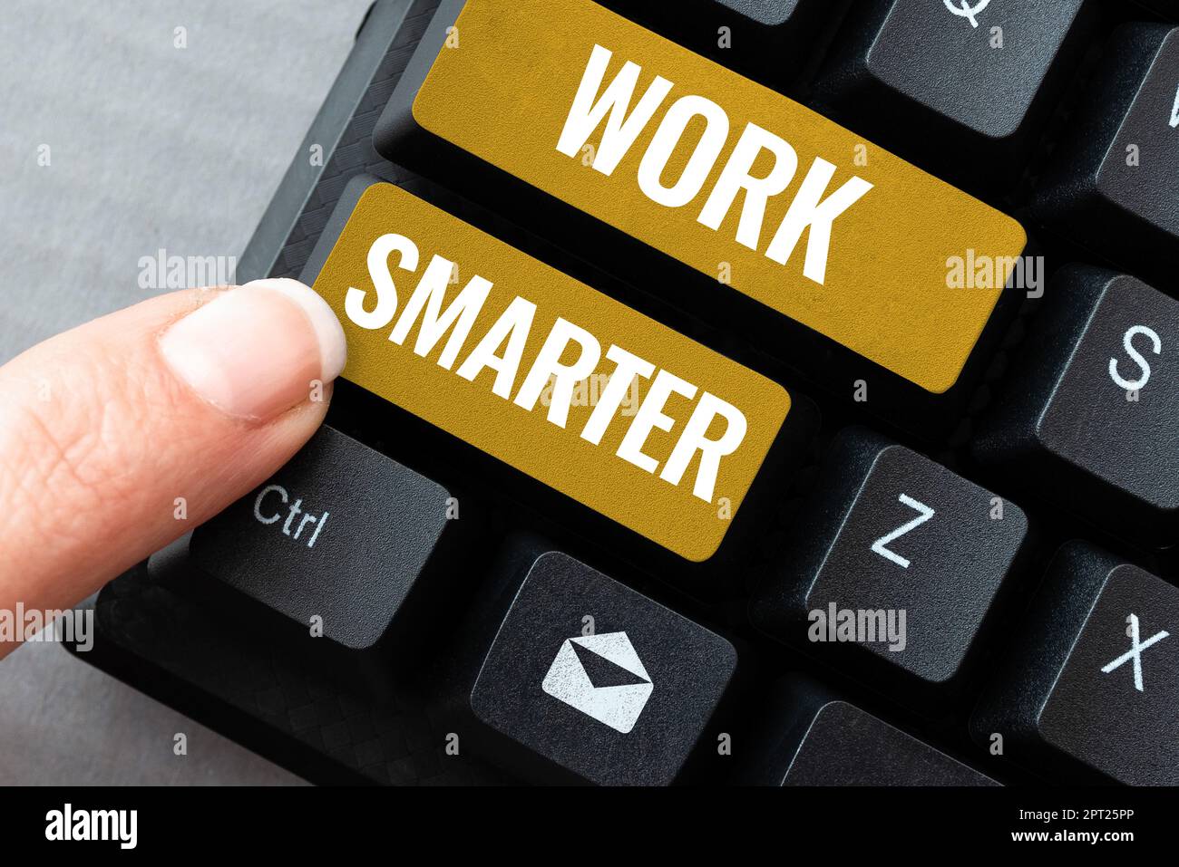 Sign displaying Work Smarter, Concept meaning Efficiency Be clever in ... Sign displaying Work Smarter, Concept meaning Efficiency Be clever in ...