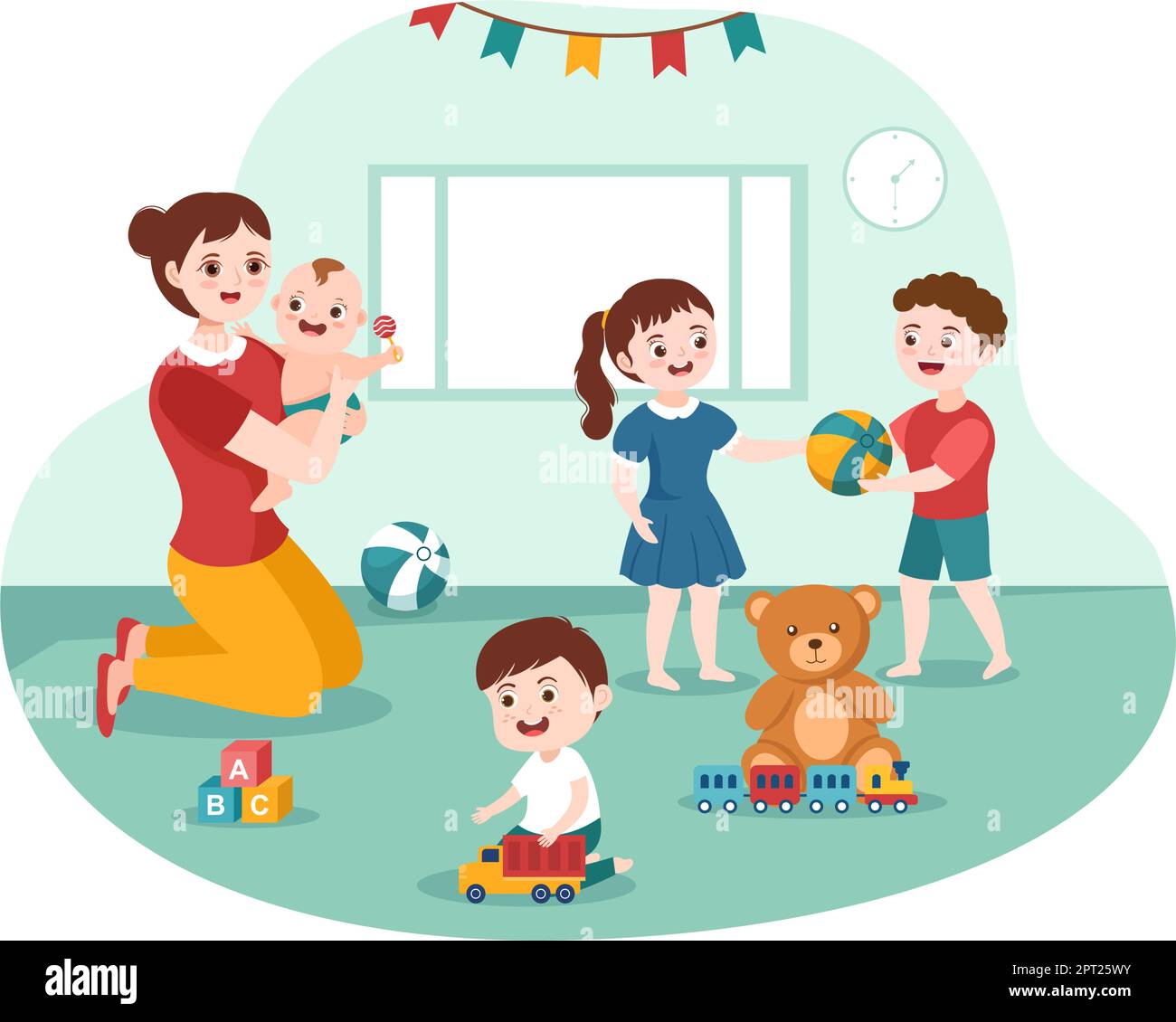 Babysitter or Nanny Services to Care for Provide for Baby Needs and ...