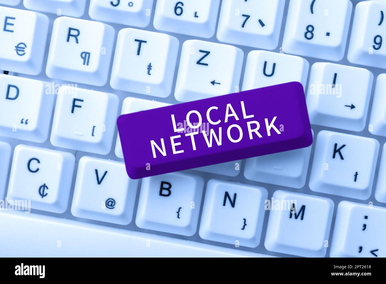 Handwriting text Local Network, Business showcase Intranet LAN Radio ...