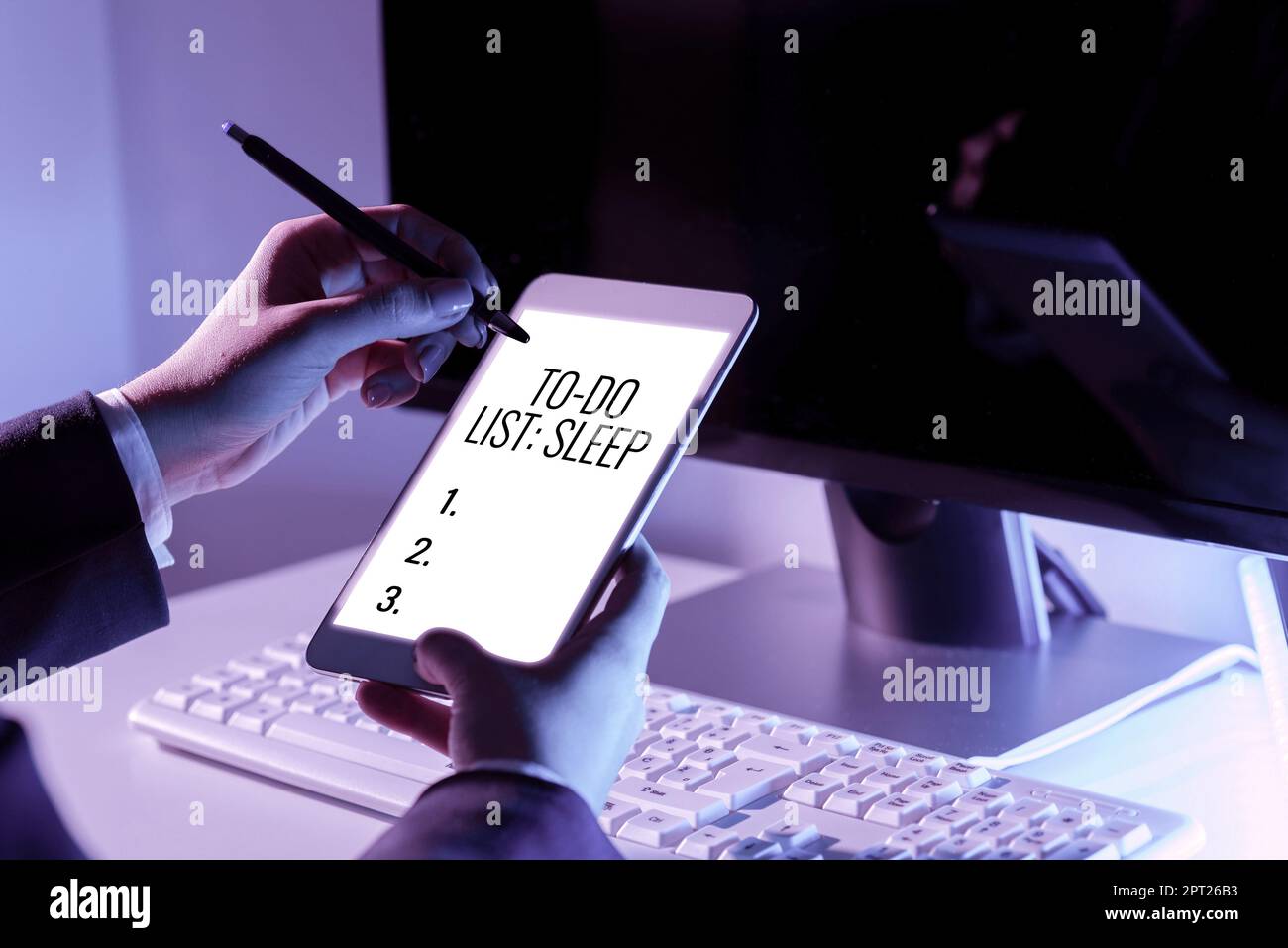 Conceptual Display To Do List Sleepthings To Be Done Priority Object Is To Take A Rest Word For