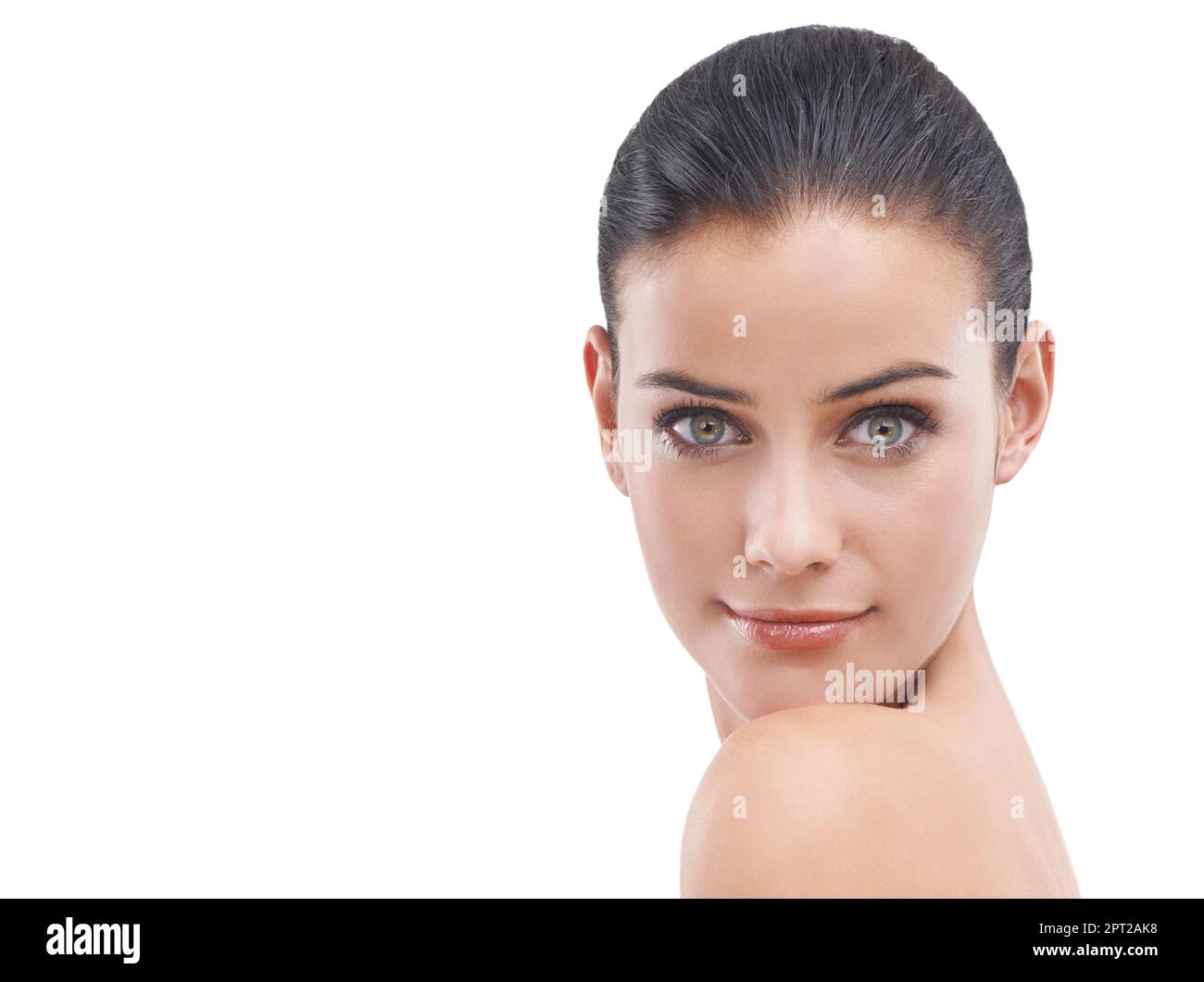 Her beauty is 100 percent natural. Cropped portrait of a beautiful ... Her beauty is 100 percent natural. Cropped portrait of a beautiful ...