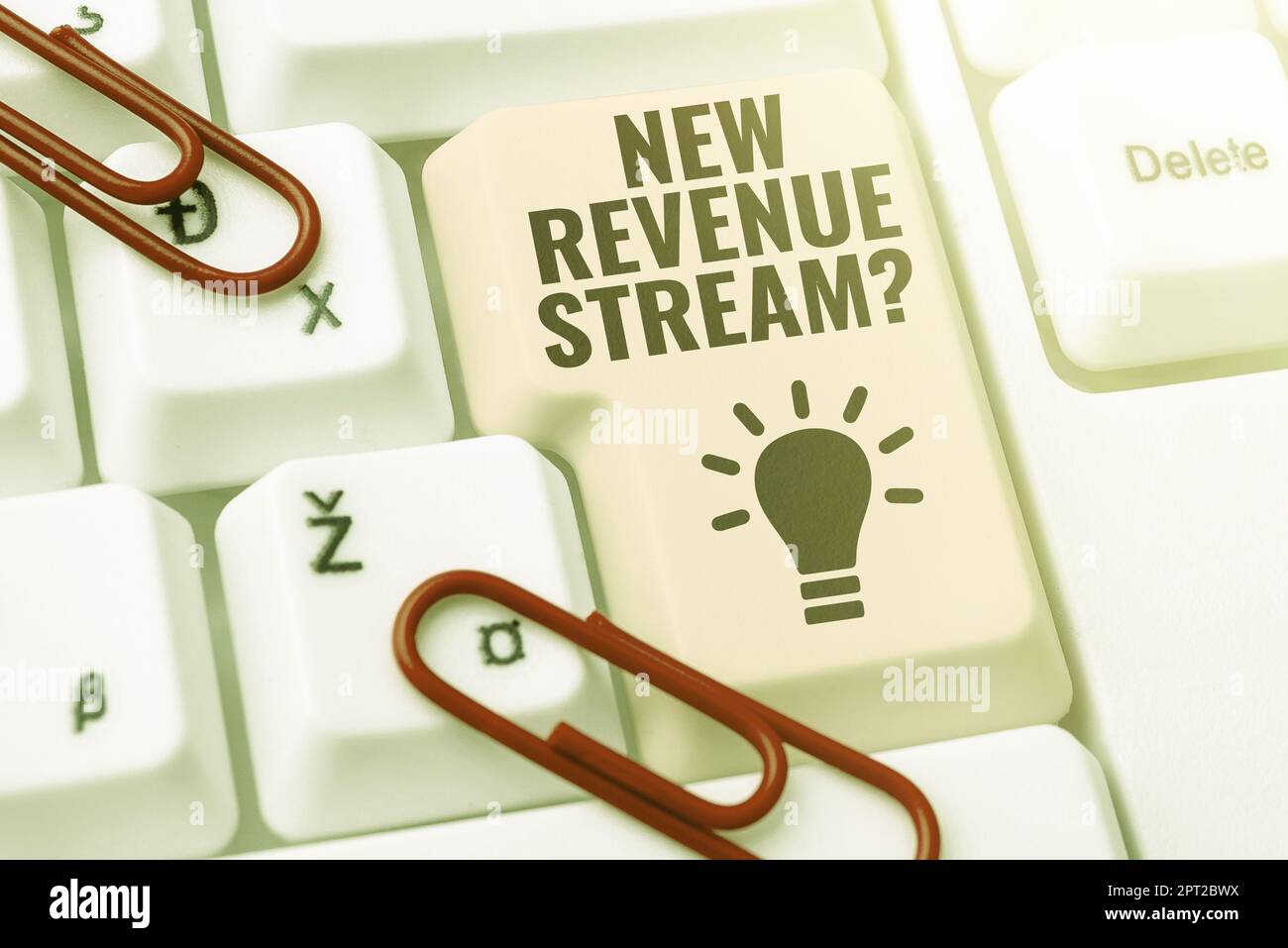 Conceptual caption New Revenue Stream Question, Internet Concept ... Conceptual caption New Revenue Stream Question, Internet Concept ...