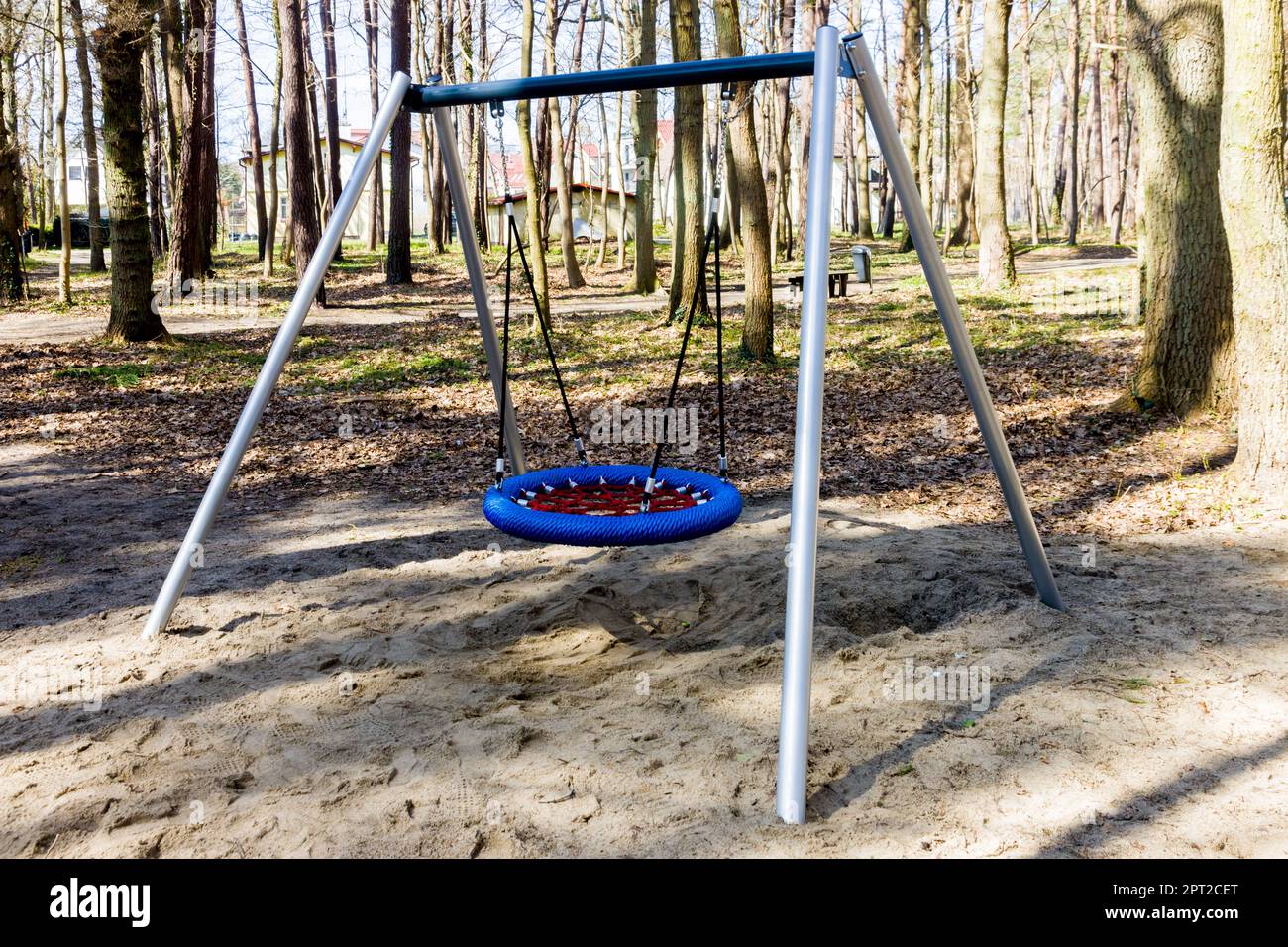 Playground spider net Stock Photo - Alamy