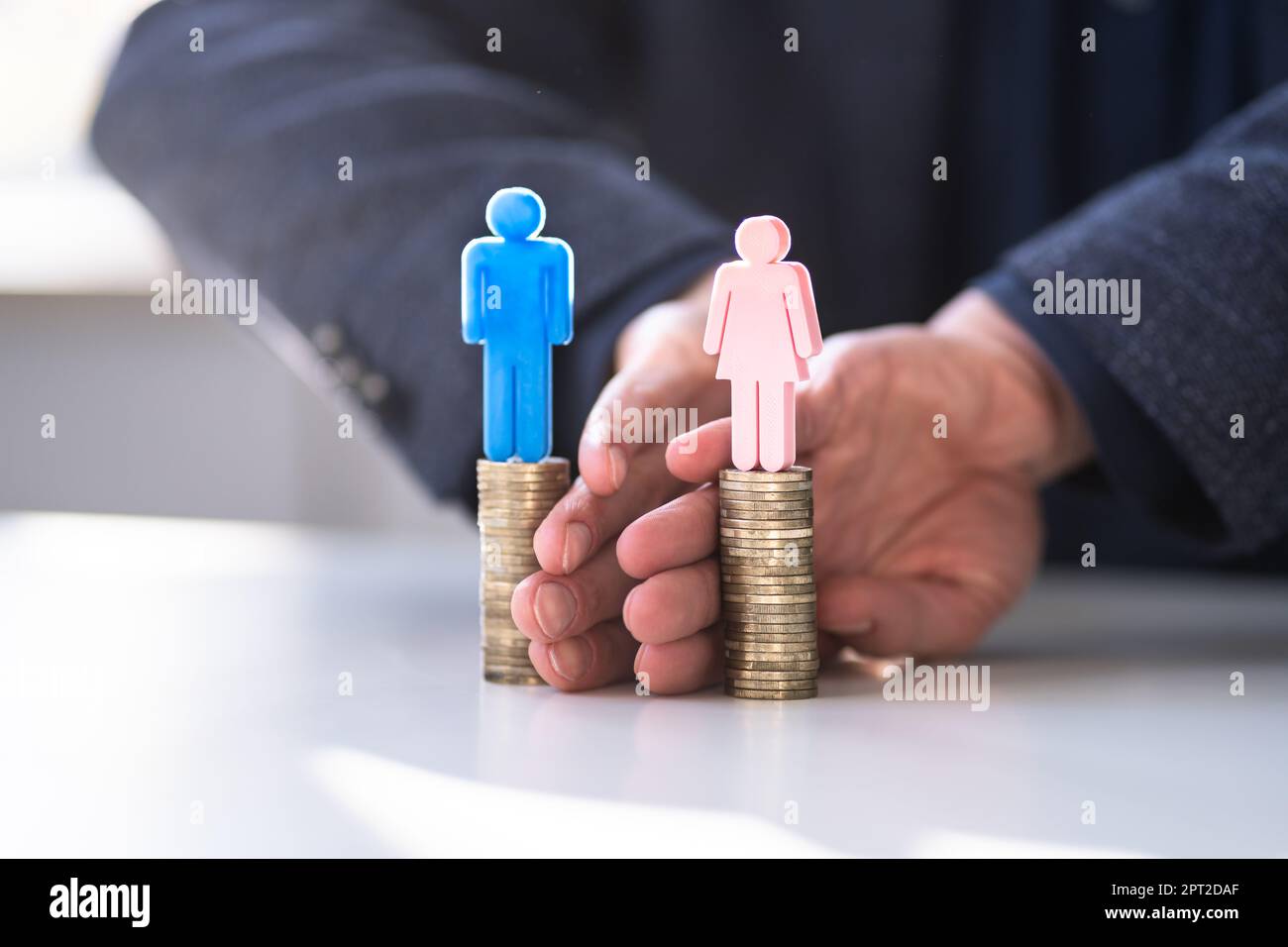 Equal Money And Finance Separation In Divorce Stock Photo - Alamy