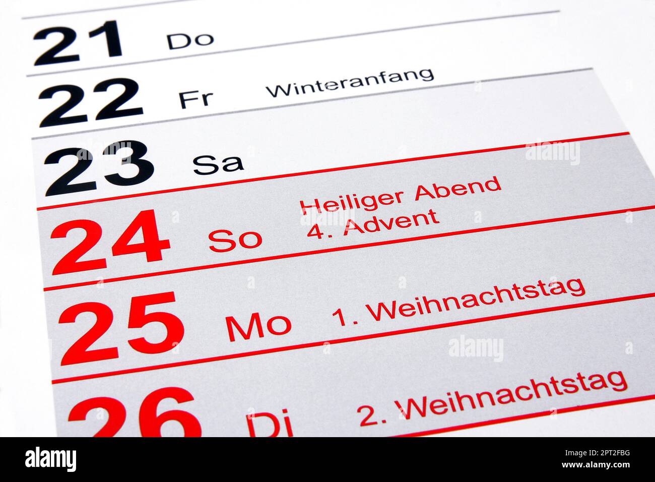 Weihnachten, das Fest der Geburt Christi Stock Photo - Alamy