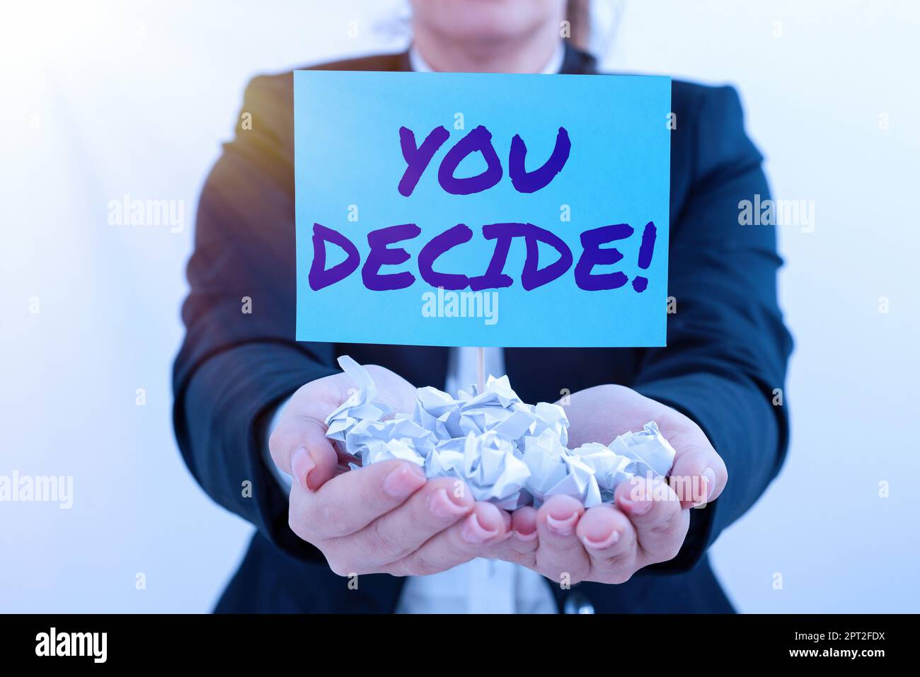 Text caption presenting You Decide, Business showcase giving a chance ... Text caption presenting You Decide, Business showcase giving a chance ...