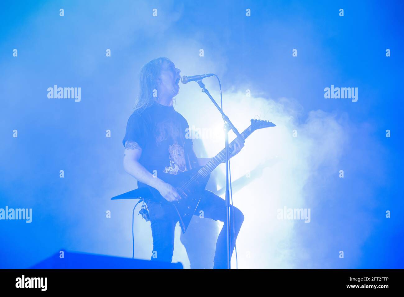 Tilburg, Netherlands. 23rd, April 2023. The Danish black metal act ...