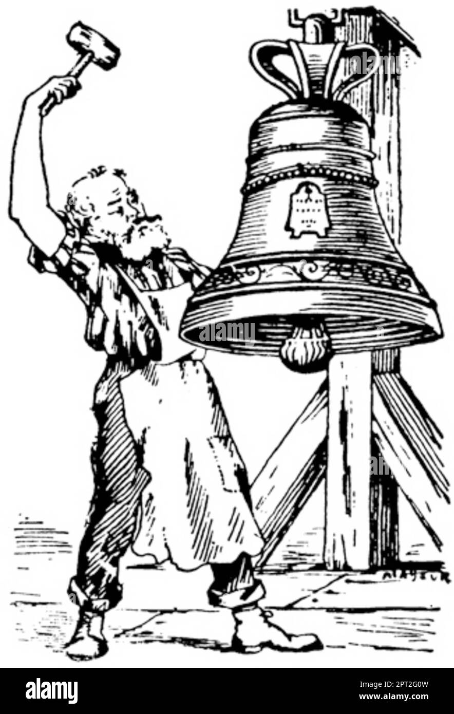 Bell founder hi-res stock photography and images - Alamy