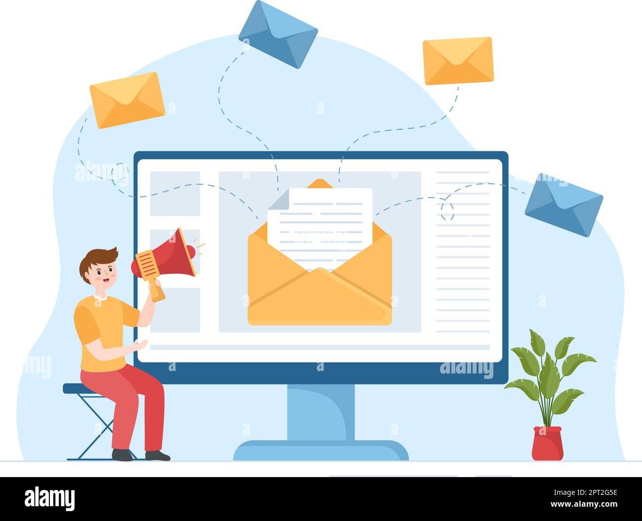 Email Service with Correspondence Delivery, Electronic Mail Message and ...