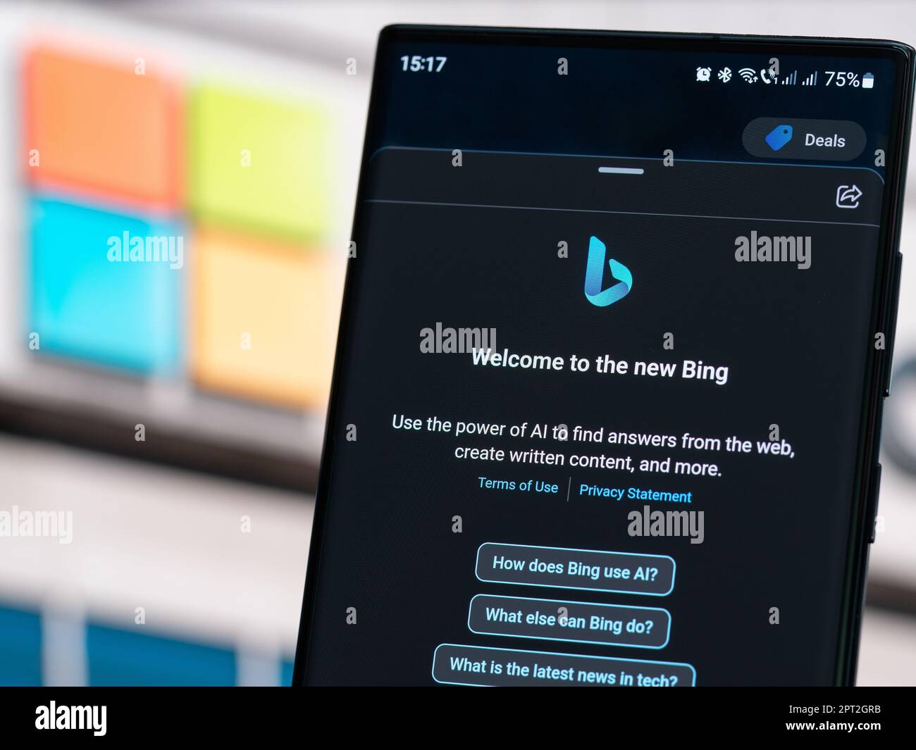 Galati, Romania - April 27, 2023: Discover the Power of AI: Introducing ...
