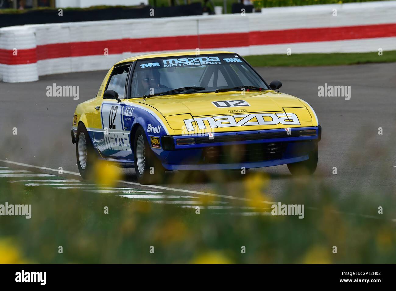 Alex Taylor, Mazda RX-7, Gordon Spice Trophy, Heat 2, for Group 1 ...